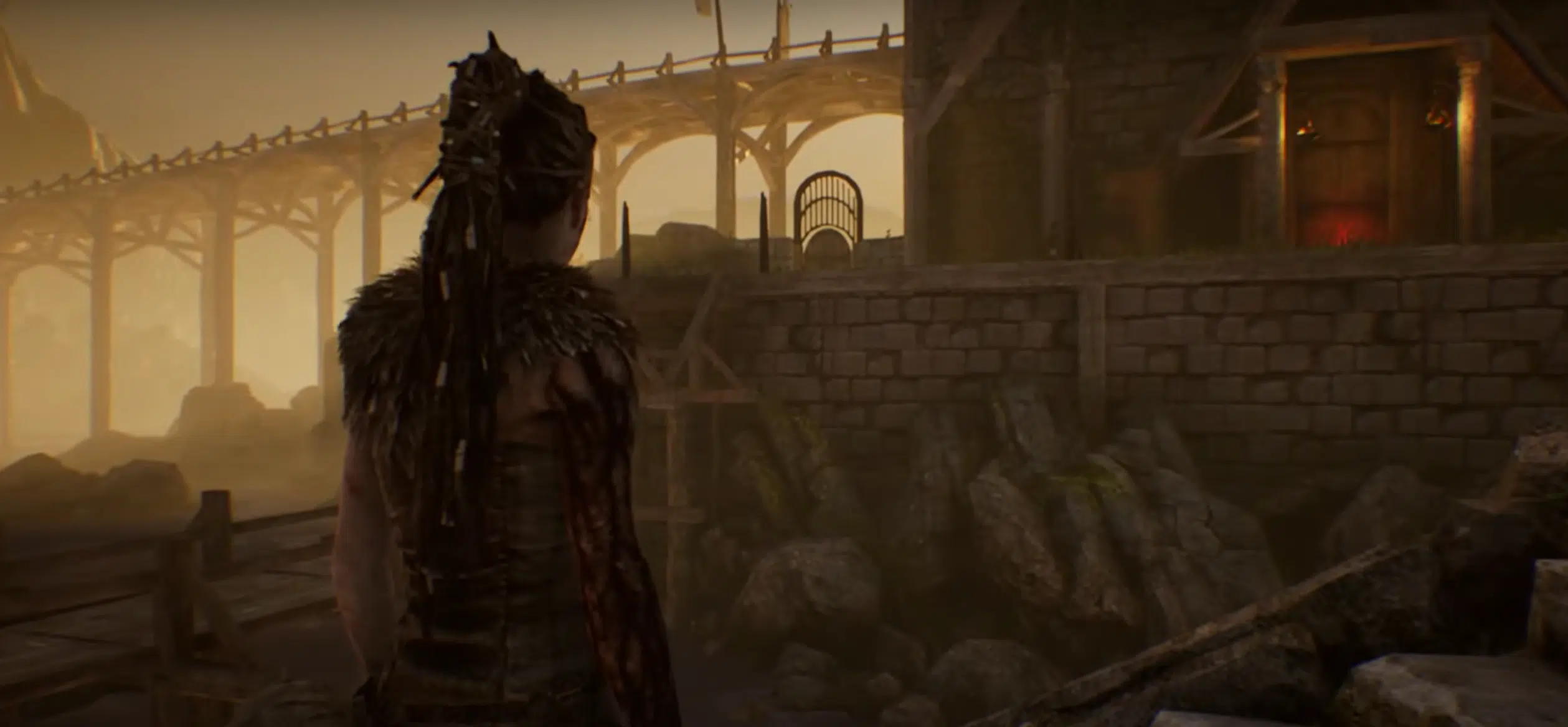 Hellblade: Senua's Sacrifice - Tower Shard Trial: Mask Portal Rune Door ...