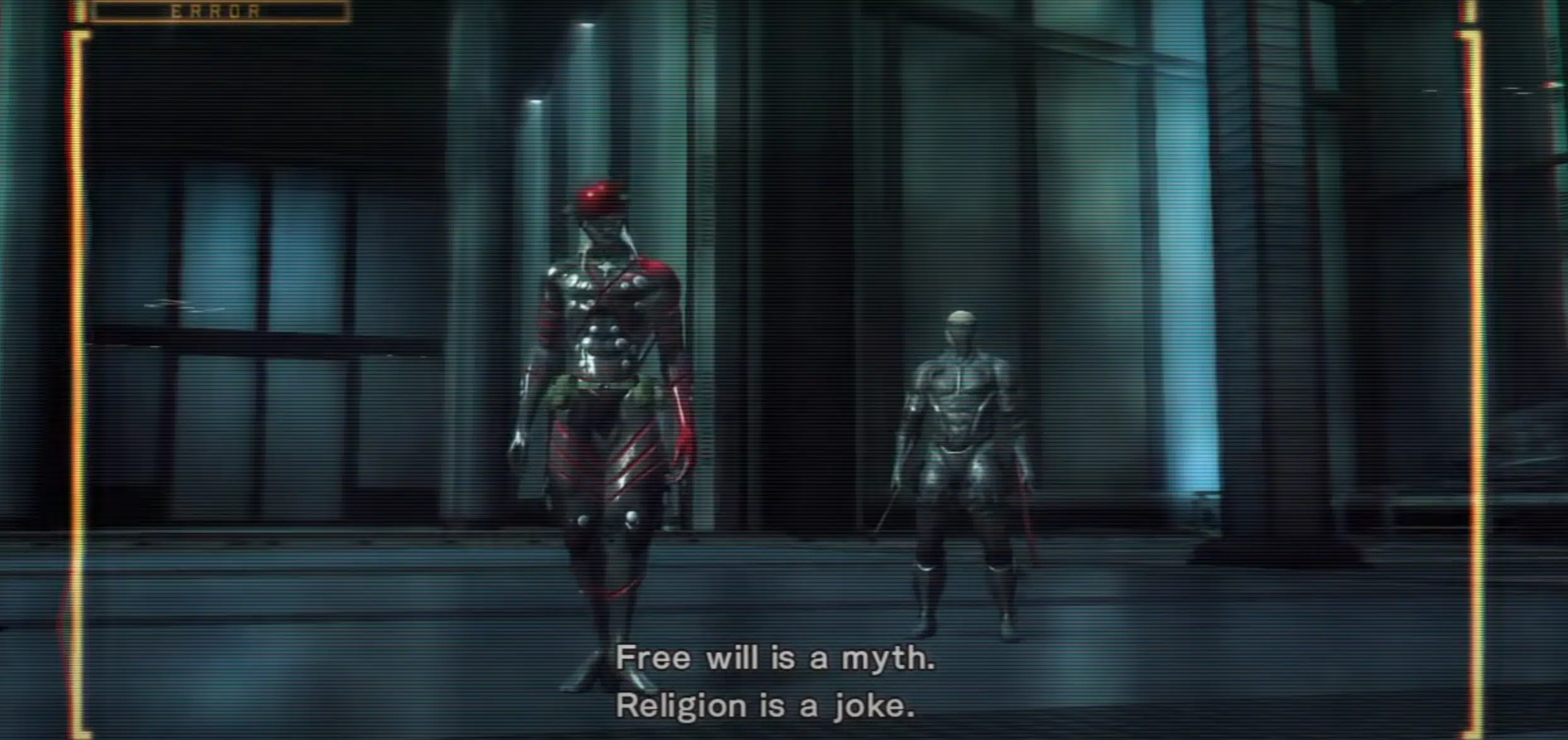 Metal Gear Rising: Revengeance - R-03 Mile High: Monsoon Speech ...