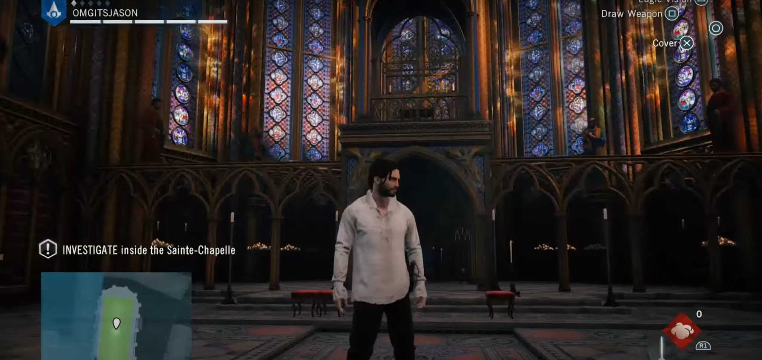 Assassin's Creed Unity - Rebirth: Investigate Sainte Chapelle Medallion ...