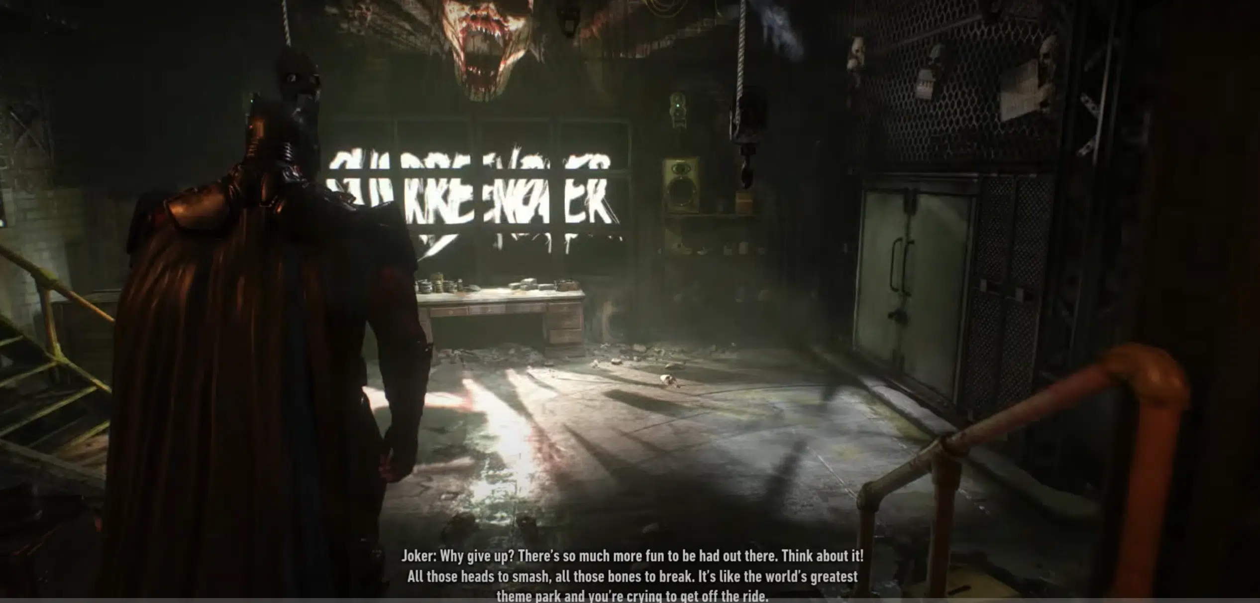 Batman: Arkham Knight - The End: Surrender Utility Belt & Gadgets to ...