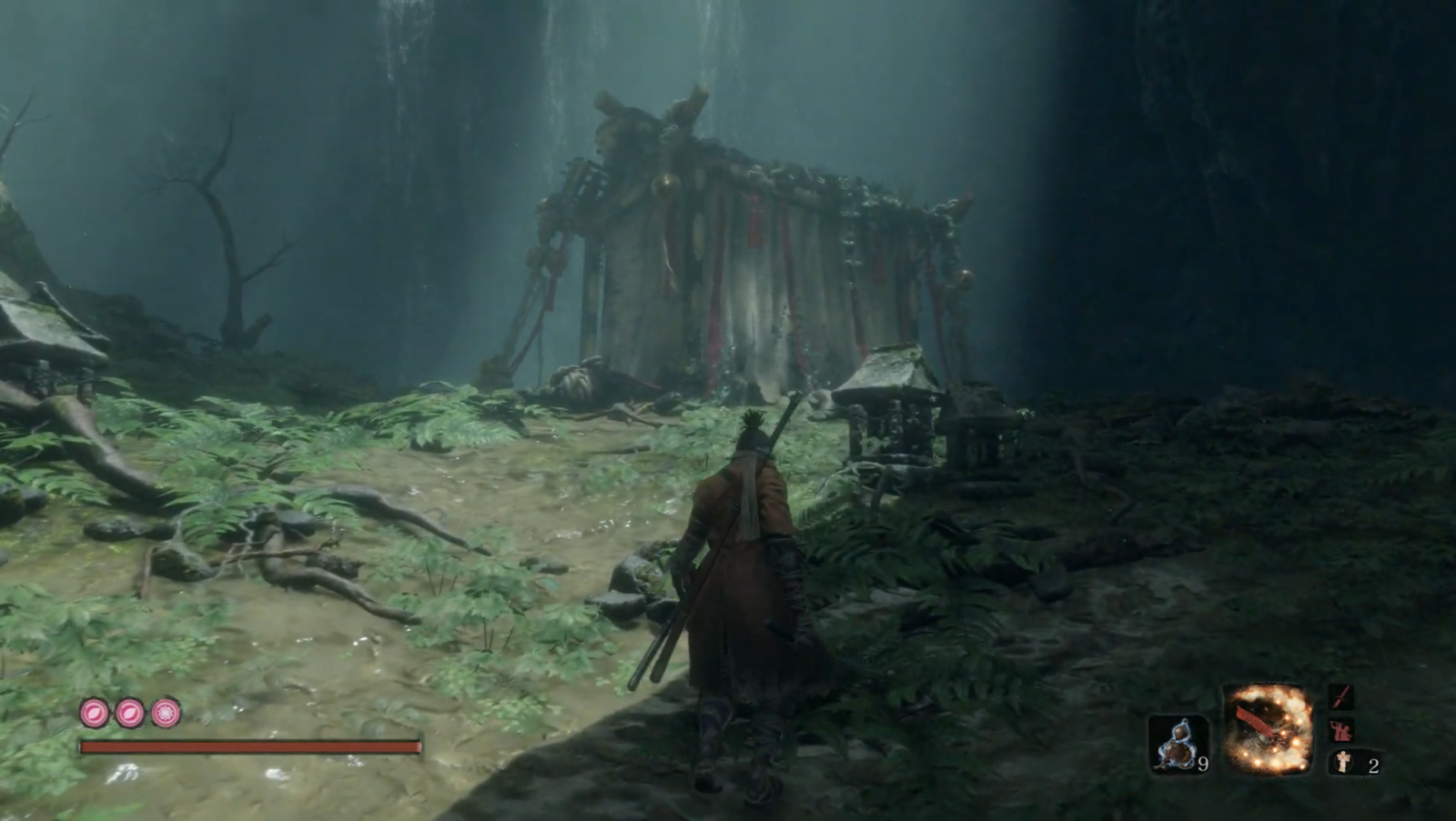 Sekiro: Shadows Die Twice - Wedding Cave Door: Enter Palanquin & Summon ...