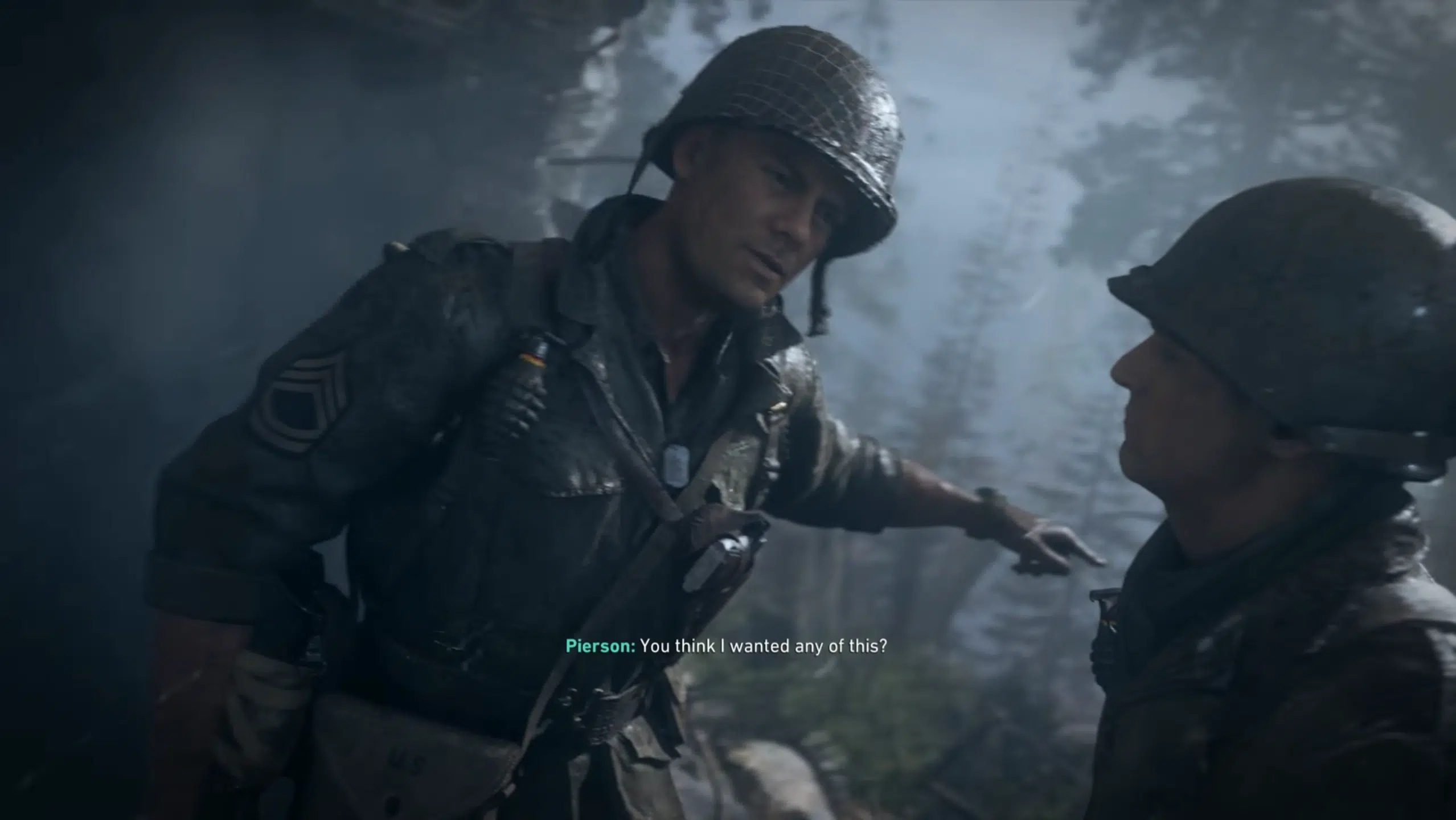 Call of Duty: WWII – Hill 493: Joseph Turner Punches William Pierson ...