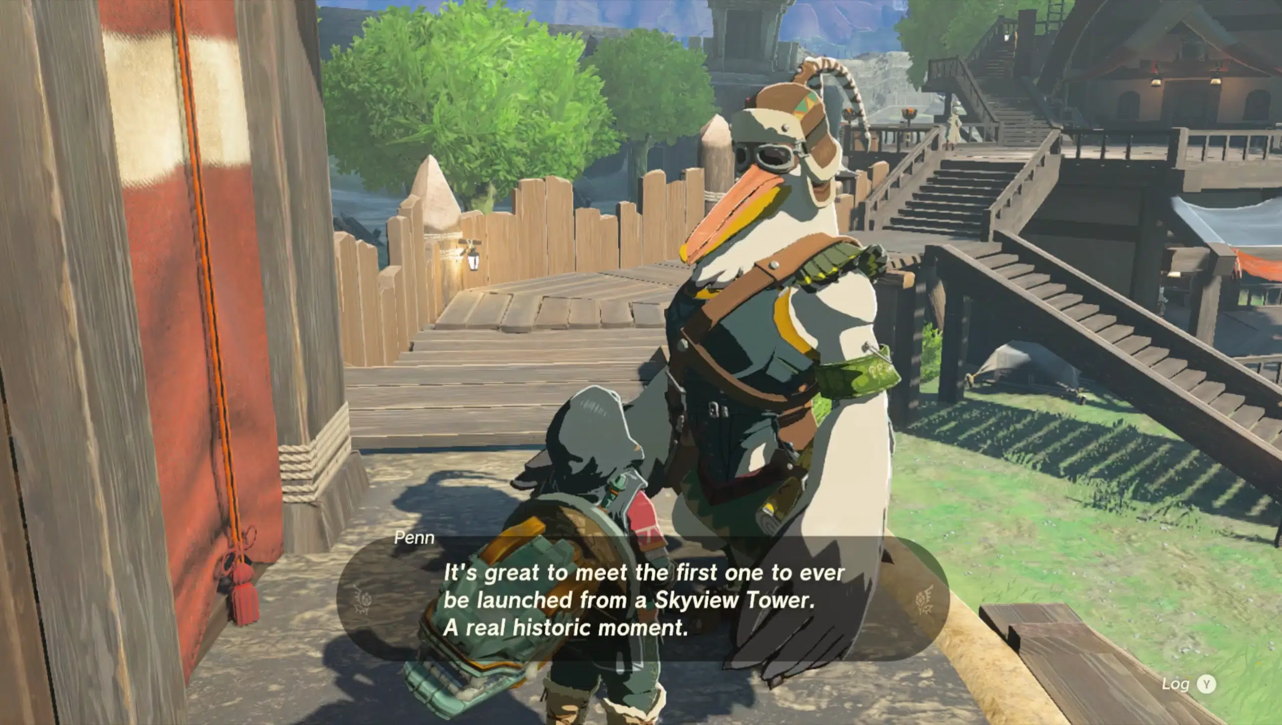 The Legend of Zelda: Tears of the Kingdom - Meet Penn of Lucky Clover ...