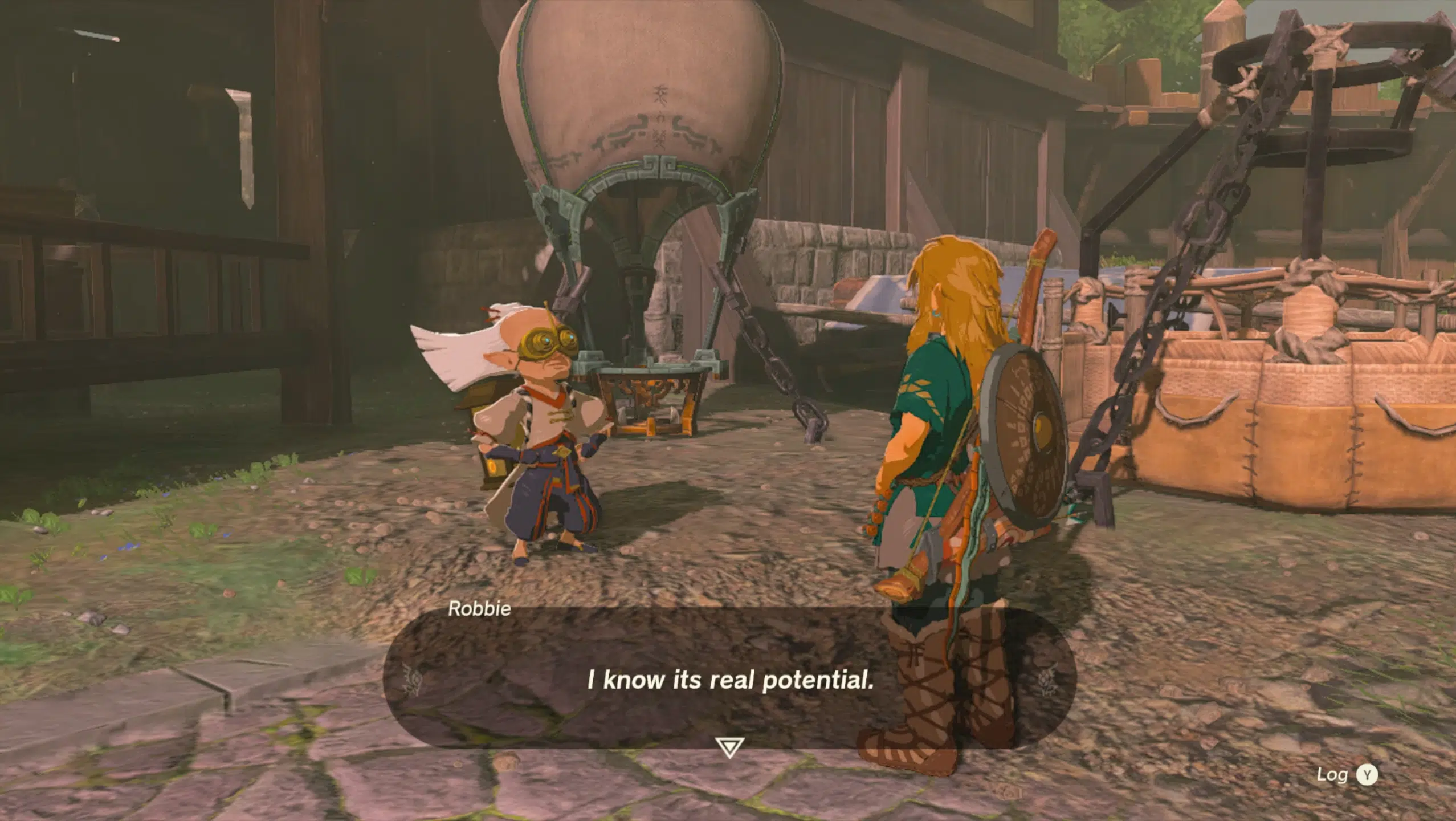 The Legend of Zelda: Tears of the Kingdom - Lookout Landing Tour ...