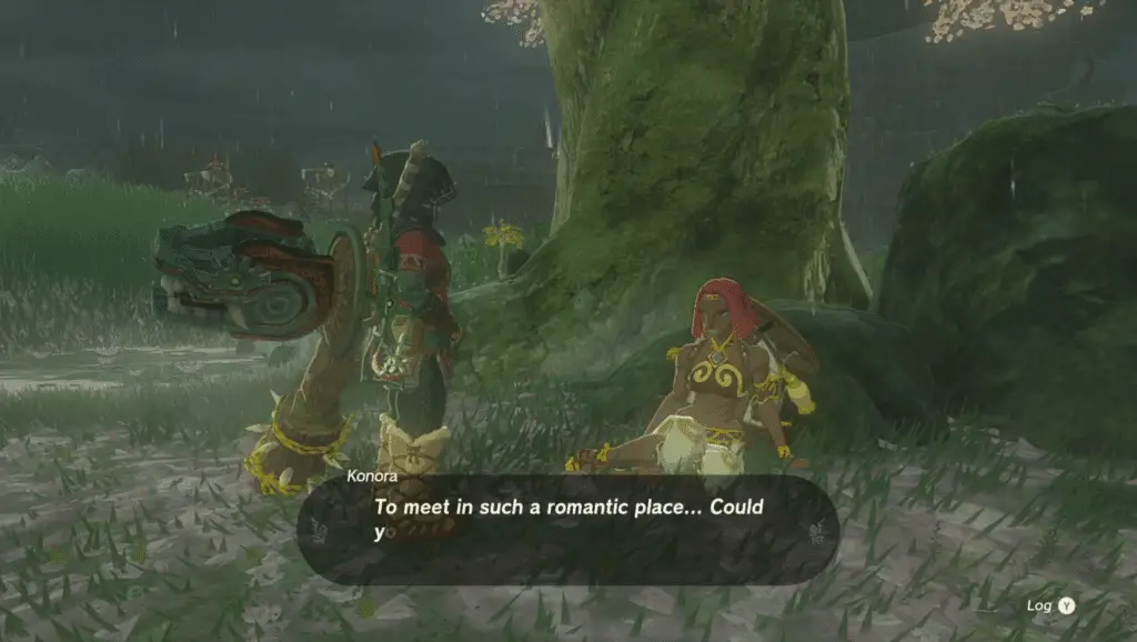 The Legend of Zelda: Tears of the Kingdom - Link Meets Kohor at Cherry ...