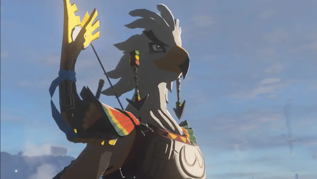 The Legend of Zelda: Tears of the Kingdom - Rito Village: Teba Gives ...