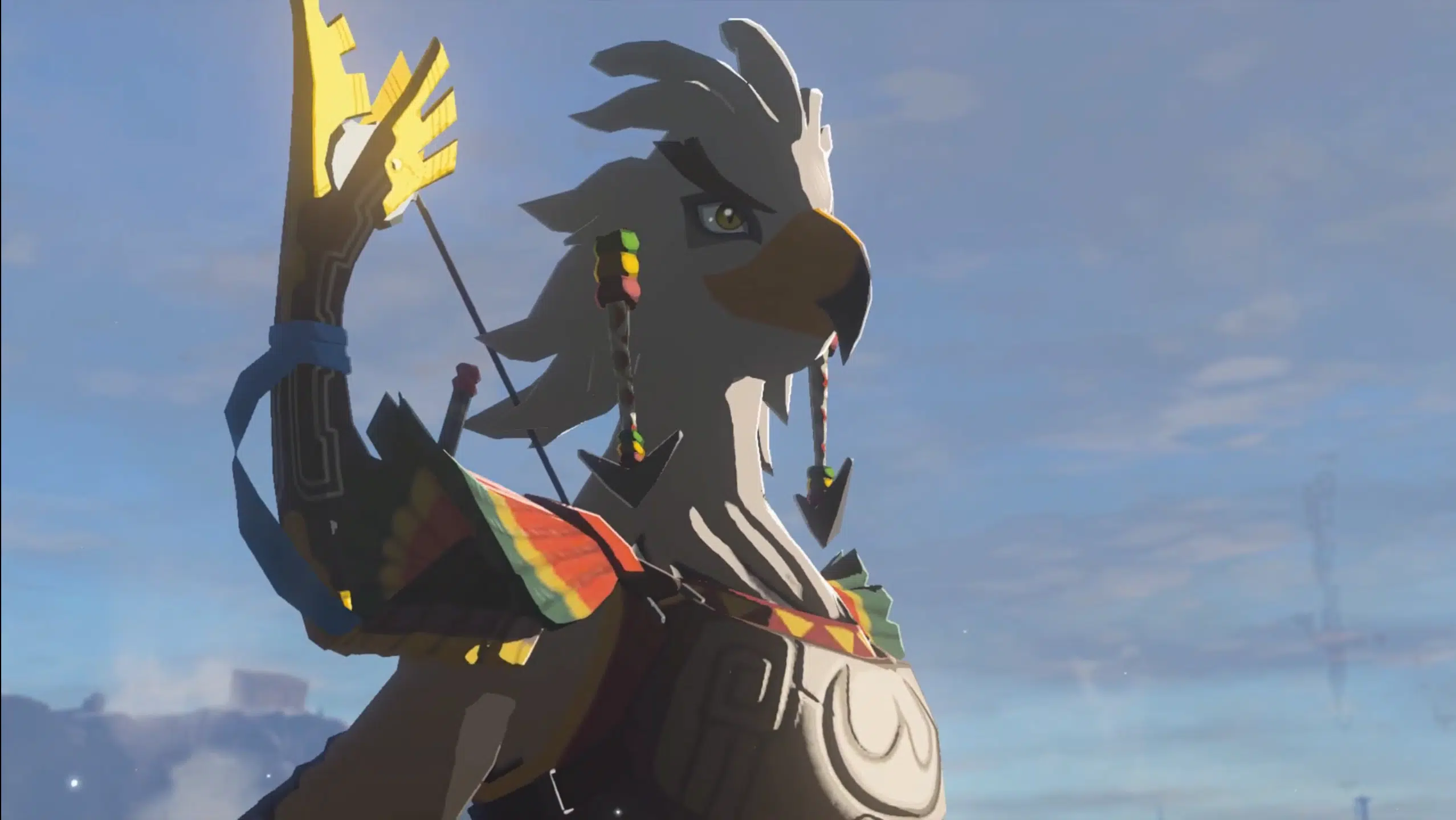 The Legend of Zelda: Tears of the Kingdom - Rito Village: Teba Gives ...