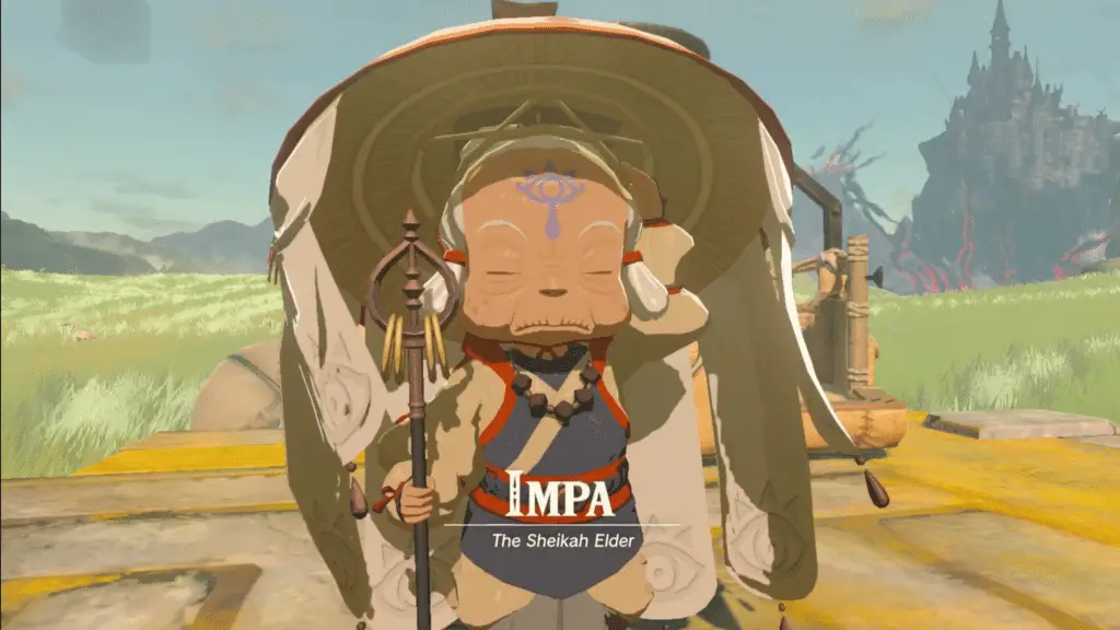 The Legend of Zelda: Tears of the Kingdom - Impa and The Geoglyphs ...