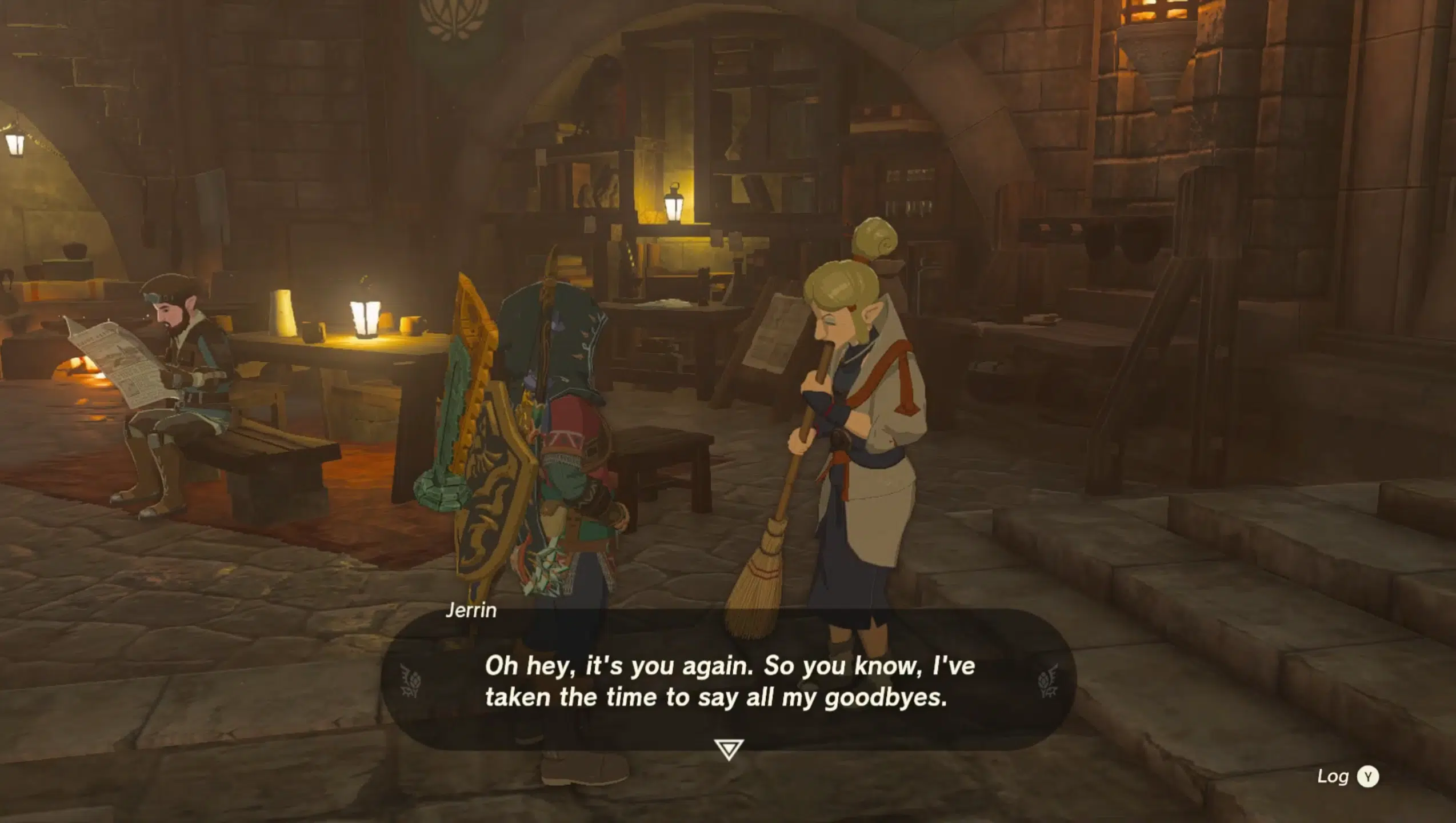 The Legend of Zelda: Tears of the Kingdom - A Deal With the Statue ...