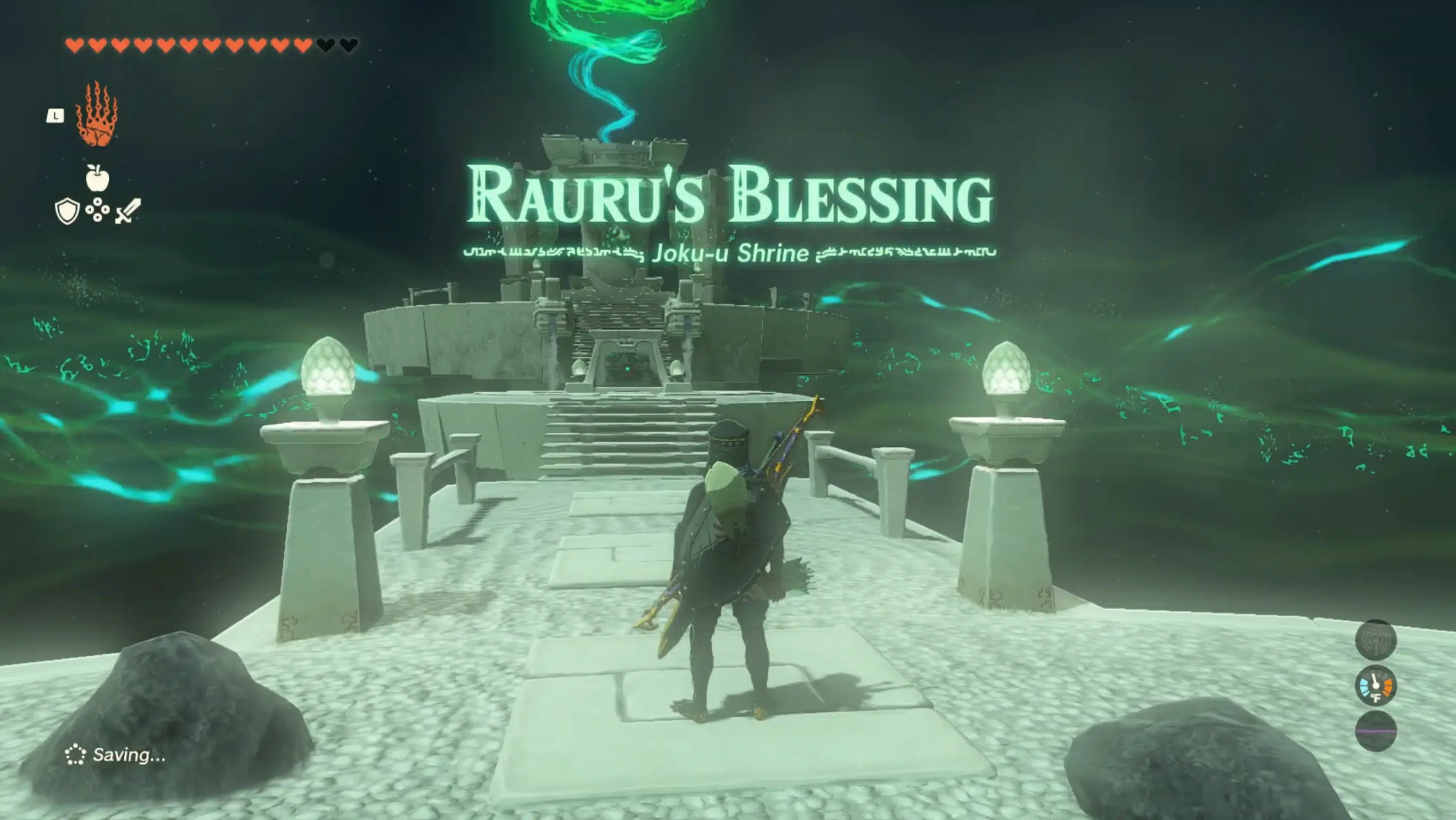 The Legend of Zelda: Tears of the Kingdom - Joku-u Shrine "Rauru's ...
