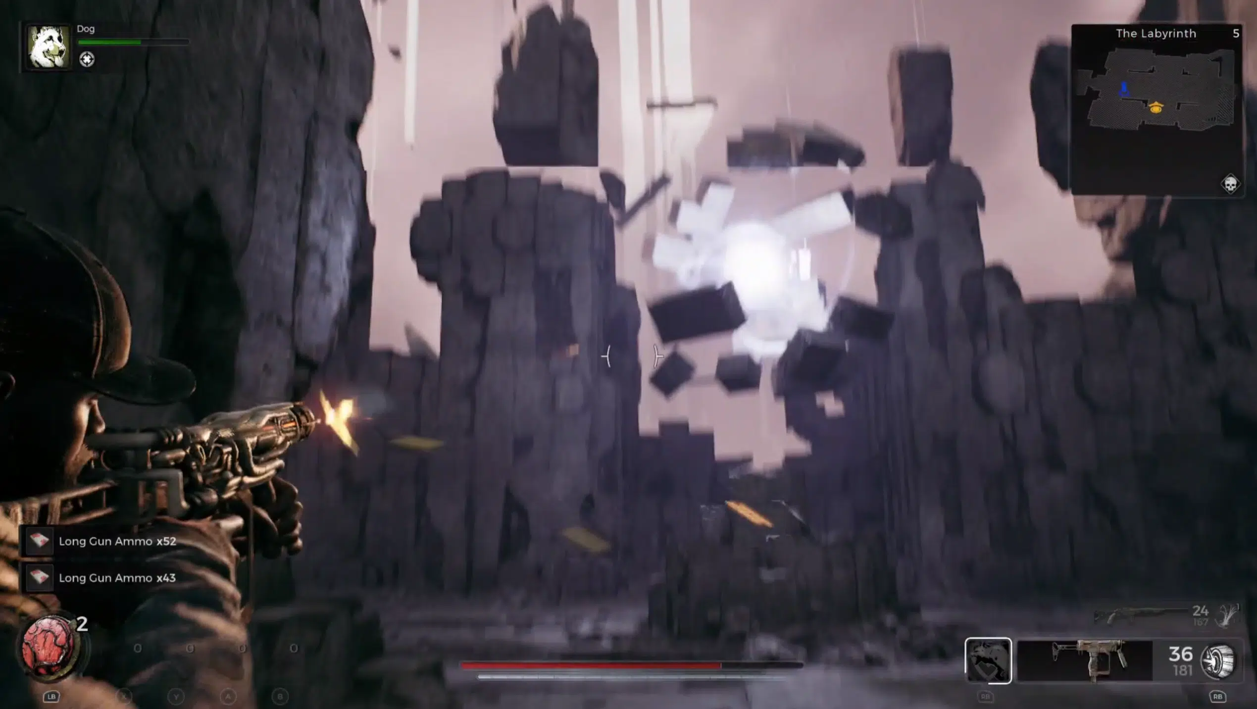 Remnant 2 - The Labyrinth: Amplitude Boss Fight: Elite Golem and Energy ...