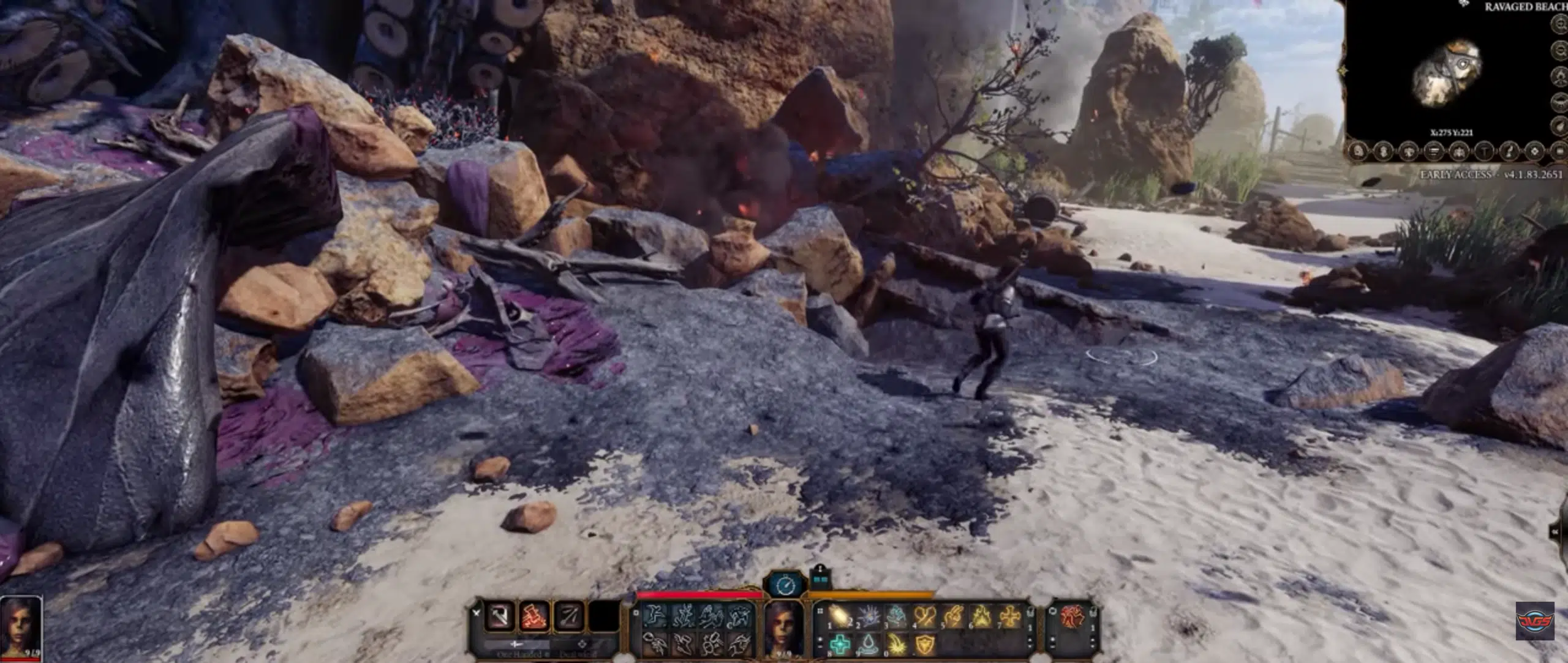 Baldur's Gate 3 - Chapter 1 Ravaged Beach: Explore and Loot Nautiloid ...