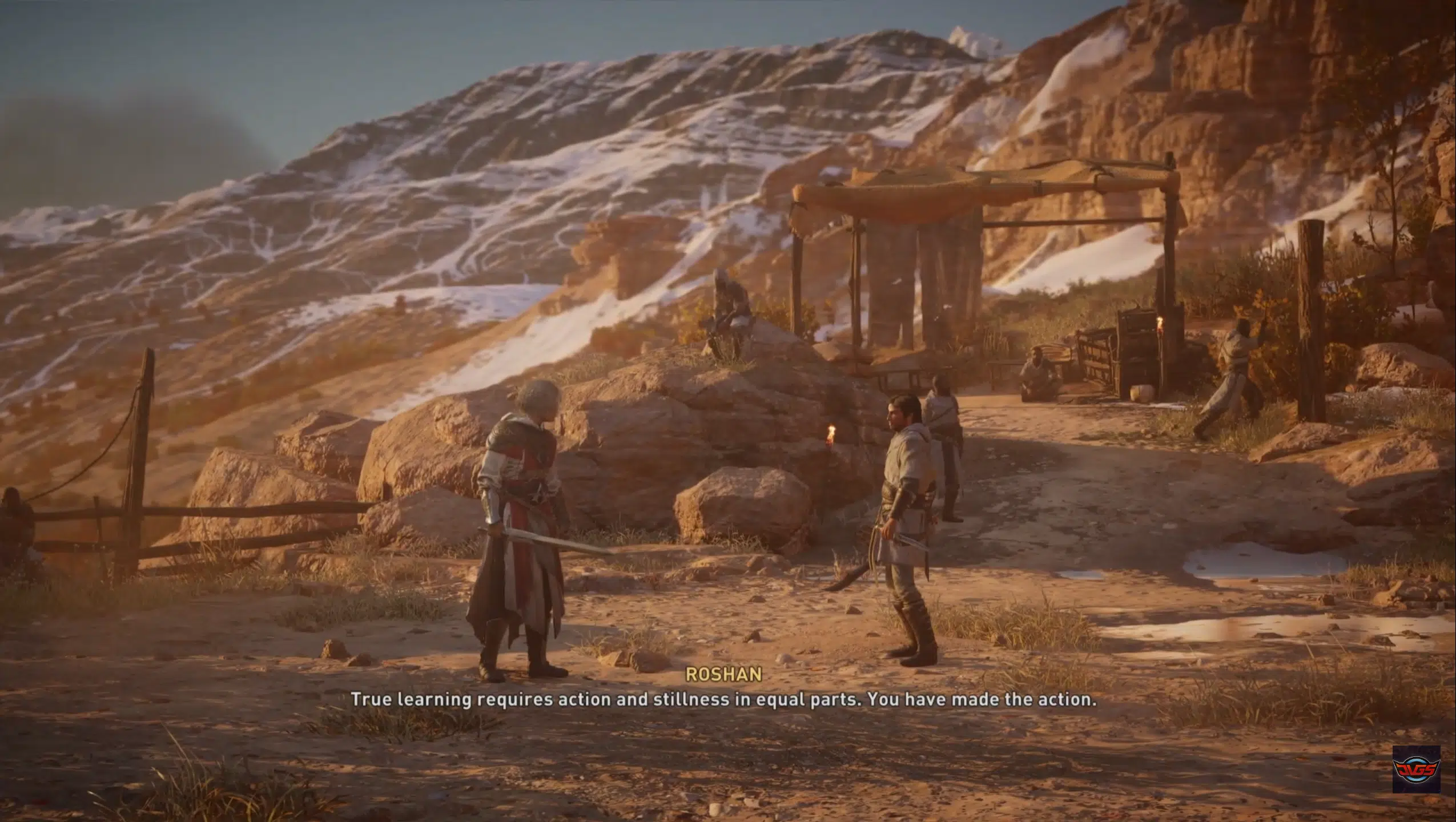 Assassin's Creed Mirage - A New Beginning: Ahmadht, Fuladh "The Feathers" Story Campfire ...