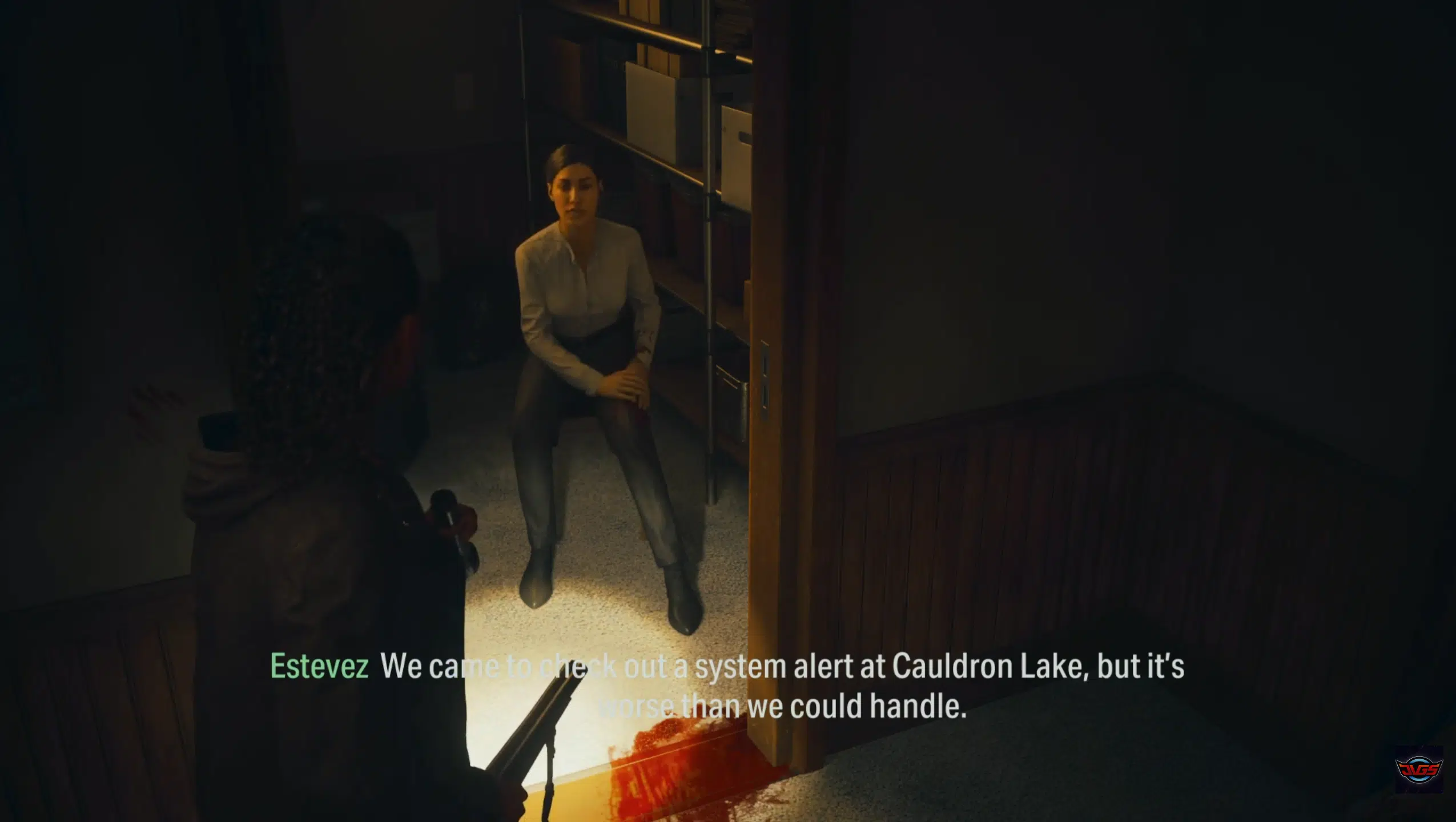Alan Wake 2 - Return 6 Scratch: Talk To Agent Kiran Estevez "Looking ...