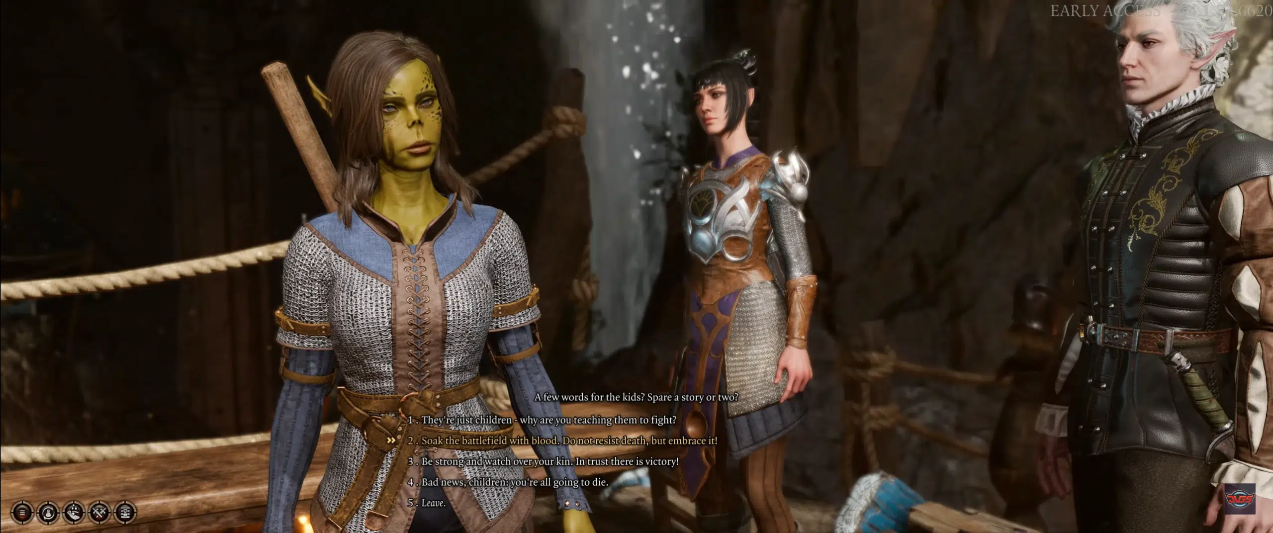 Baldur's Gate 3 - Chapter 1 Hollows: Speak To Asharak "You Fight Well ...