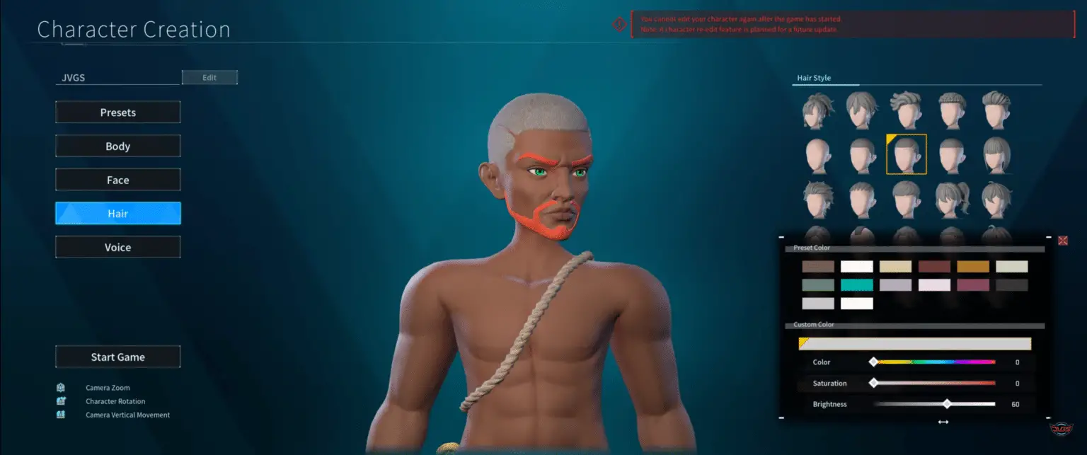 Palworld - Edit Character Creator (Body, Face, Hair, Colors, Voice ...